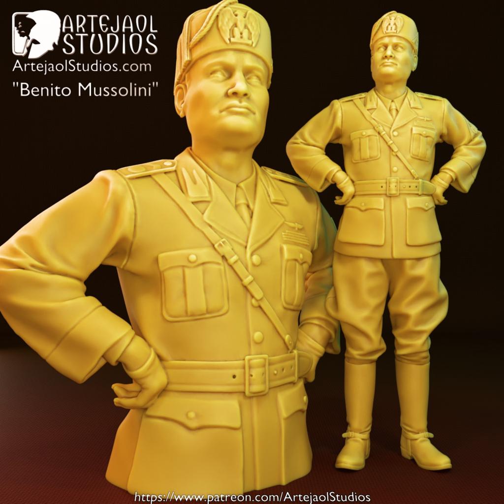 Benito Mussolini Miniature Model – Artejaol